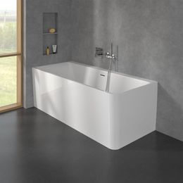 Villeroy & Boch Villeroy & Boch Subway 3.0 Eck-Badewanne, mit Sch&uuml;rze, UBQ180SBW9CL00V-01,