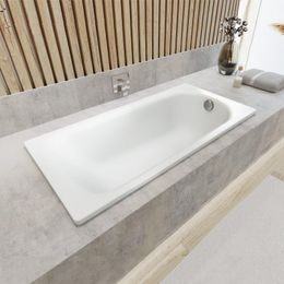 Kaldewei SANIFORM PLUS & SANIFORM PLUS STAR Rechteck-Badewanne, Einbau, 111530000001, 360-1