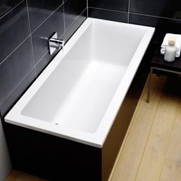 RepaBad Genf Mono Rechteck-Badewanne, Einbau, 0024877-0001,