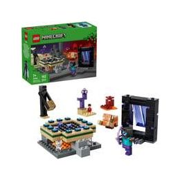 Lego 21584 Minecraft Reise durch Nether und Endportal, Konstruktionsspielzeug