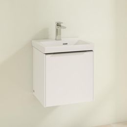 Villeroy & Boch Villeroy & Boch Subway 3.0 Schrank mit G&auml;stebecken, 1 T&uuml;r, 4370FK01+C58100VE,