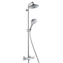 Hansgrohe Raindance Select S Aufputz-Duschsystem mit Thermostat, 27115000,