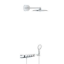 Grohe Rainshower SmartControl Aufputz-Duschsystem mit Thermostat, 26443LS0,
