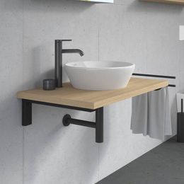 Duravit Plinero Konsolenplatte mit D-Neo Waschtisch, 2371400070+PL8202030300000+2#BN000002,