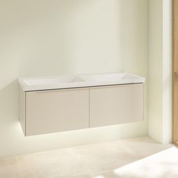 Villeroy & Boch Villeroy & Boch Subway 3.0 Schrank mit Doppelwaschtisch, 2 Ausz&uuml;ge, 4A71D3RW+C567L2VN,