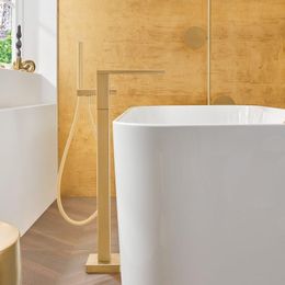 Villeroy & Boch Villeroy & Boch Mettlach Wannenarmatur, Bodenmontage, Einhebelmischer, TVT12600300076,