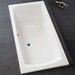 Hoesch LARGO Rechteck-Badewanne, Einbau, 3710.010,