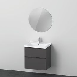 Duravit D-Neo Schrank mit Waschtisch, mit Spiegel, DE010904949,