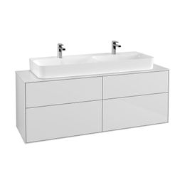 Villeroy & Boch Villeroy & Boch Finion Waschtischunterschrank f&uuml;r Doppelwaschtisch mit 4 Ausz&uuml;gen, F20100GF,
