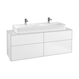 Villeroy & Boch Villeroy & Boch Finion Waschtischunterschrank f&uuml;r Doppelwaschtisch mit 4 Ausz&uuml;gen, G20100MT,