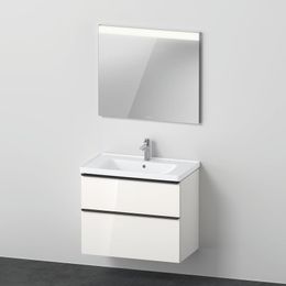 Duravit D-Neo Schrank mit Waschtisch, mit Spiegel, DE011302222,