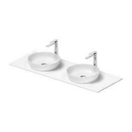 Duravit Sivida Konsolenplatte mit Waschtisch doppelt, 2680163200,