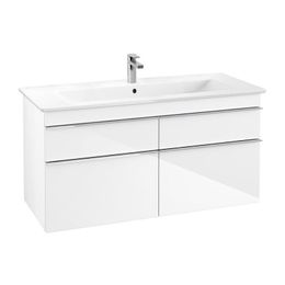 Villeroy & Boch Villeroy & Boch Venticello Schrank mit Waschtisch, 4 Ausz&uuml;ge, 4104CLRW+A92901DH,