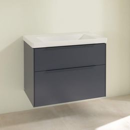 Villeroy & Boch Villeroy & Boch Subway 3.0 Schrank mit Waschtisch, 2 Ausz&uuml;ge, 4A7083RW+C57402VQ,