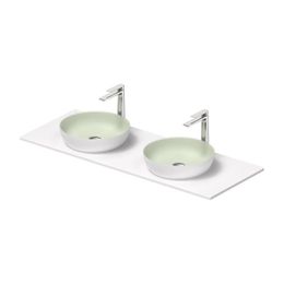 Duravit Sivida Konsolenplatte mit Waschtisch doppelt, 268016FG00,