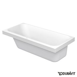 Duravit Happy D.2 Rechteck-Badewanne, Einbau, 700312000000000,