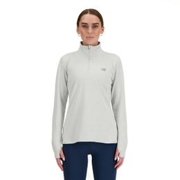 New Balance Sport Essentials Space Dye Quarter Zip Shirt Damen
