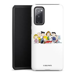 DeinDesign Galaxy S20 FE Handy Panzer Handyh&uuml;lle robuste Outdoor H&uuml;lle Schutzh&uuml;lle matt Merchandise Kindheit Peanuts Tough Case