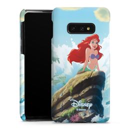 DeinDesign Galaxy S10e Handy Premium Case Smartphone Handyh&uuml;lle Schutzh&uuml;lle matt Official Licensed Product Arielle Die Meerjungfrau Mermaid Premium Case