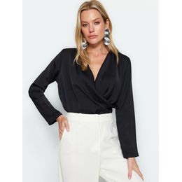 Trendyol Bluse Damen Gr&ouml;&szlig;e XS/S schwarz