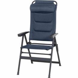 siena GARDEN Campingstuhl 'Premium' blau 48,5 x 121 x 48 cm