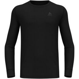 Odlo Merino 200 Funktionsshirt Herren - schwarz - Gr. XXL - Merinowolle