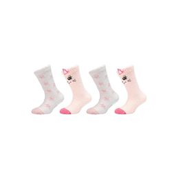 Camano Socks girl Pink, White size 27-30