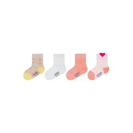 Camano Socks girl Beige, Pink, White size 19-22