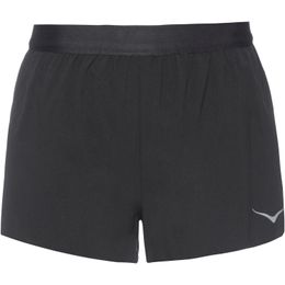 Hoka One One Hoka Race Day Split Laufshorts Herren - schwarz - Gr. XL - Polyester/Elastan