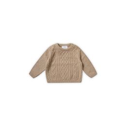 Stellou & Friends Pullover Jungen Gr&ouml;&szlig;e 62/68 dunkelbeige
