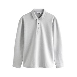next Poloshirt Herren Gr&ouml;&szlig;e M hellgrau