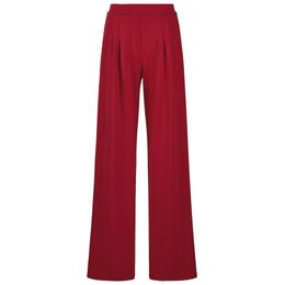 Madeleine Mode Madeleine Pleat-Front Pants female Red size 21