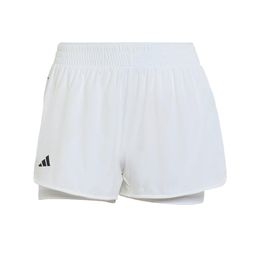 adidas Performance Sportshorts 'TENNIS CLIMACOOL 2IN1 MATCH' Damen Gr&ouml;&szlig;e S schwarz / wei&szlig;