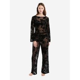 Etam Pyjamahose Damen Gr&ouml;&szlig;e XS schwarz Winterkleid