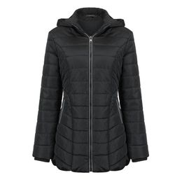 YOUTHUP Winter Jacket female Black size 3XL
