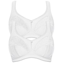 SuSa Bra 'Topsy Plus' female White size 100