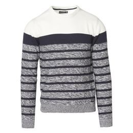 KOROSHI Pullover 'Punto' Herren Gr&ouml;&szlig;e XL schwarz / schwarzmeliert / offwhite