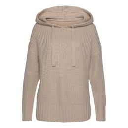 Lascana Pullover Damen Gr&ouml;&szlig;e L/XL beige