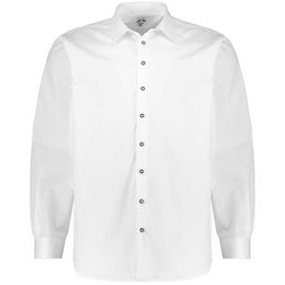 Herren Gro&szlig;e Gr&ouml;&szlig;en | Maddox Trachtenhemd mit Elasthan Farbe wei&szlig; Gr&ouml;&szlig;e: 6XL