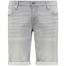 Jack & Jones Gro&szlig;e Gr&ouml;&szlig;en Jack&Jones Jeans-Shorts mit Stretch Farbe grau Gr&ouml;&szlig;e: W42