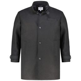 Jack & Jones Gro&szlig;e Gr&ouml;&szlig;en Jack&Jones Mantel aus Wollmischung Farbe schwarz Gr&ouml;&szlig;e: 4XL
