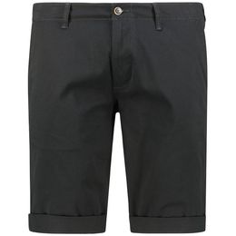 Jack & Jones Gro&szlig;e Gr&ouml;&szlig;en Jack&Jones Chino-Shorts mit Stretch Farbe schwarz Gr&ouml;&szlig;e: W48