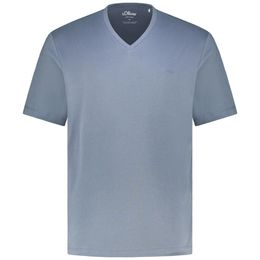 Gro&szlig;e Gr&ouml;&szlig;en s.Oliver T-Shirt aus Baumwolle Farbe graublau Gr&ouml;&szlig;e: 3XL