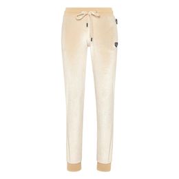 Philipp Plein Pants 'Skull' female Beige size XS
