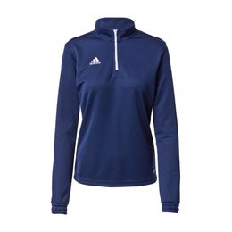 adidas Performance Sportsweatshirt 'Entrada 22' Damen Gr&ouml;&szlig;e S navy / wei&szlig;