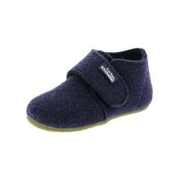 Living Kitzb&uuml;hel Living Kitzb&uuml;hel Slippers 'Filz' girl Blue size 21
