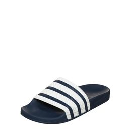 adidas originals Pantolette 'Adilette' Damen Gr&ouml;&szlig;e 48.5/49 navy / wei&szlig;