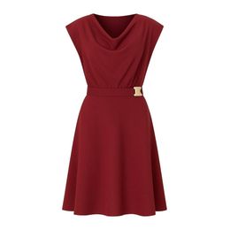 WOMAN VISION Kleid Damen Gr&ouml;&szlig;e 44 bordeaux Winterkleid