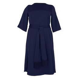 Yoek Kleid Damen Gr&ouml;&szlig;e 38/40 marine Winterkleid