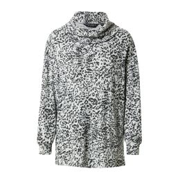 Dorothy Perkins Shirt Damen Gr&ouml;&szlig;e M hellgrau / schwarz
